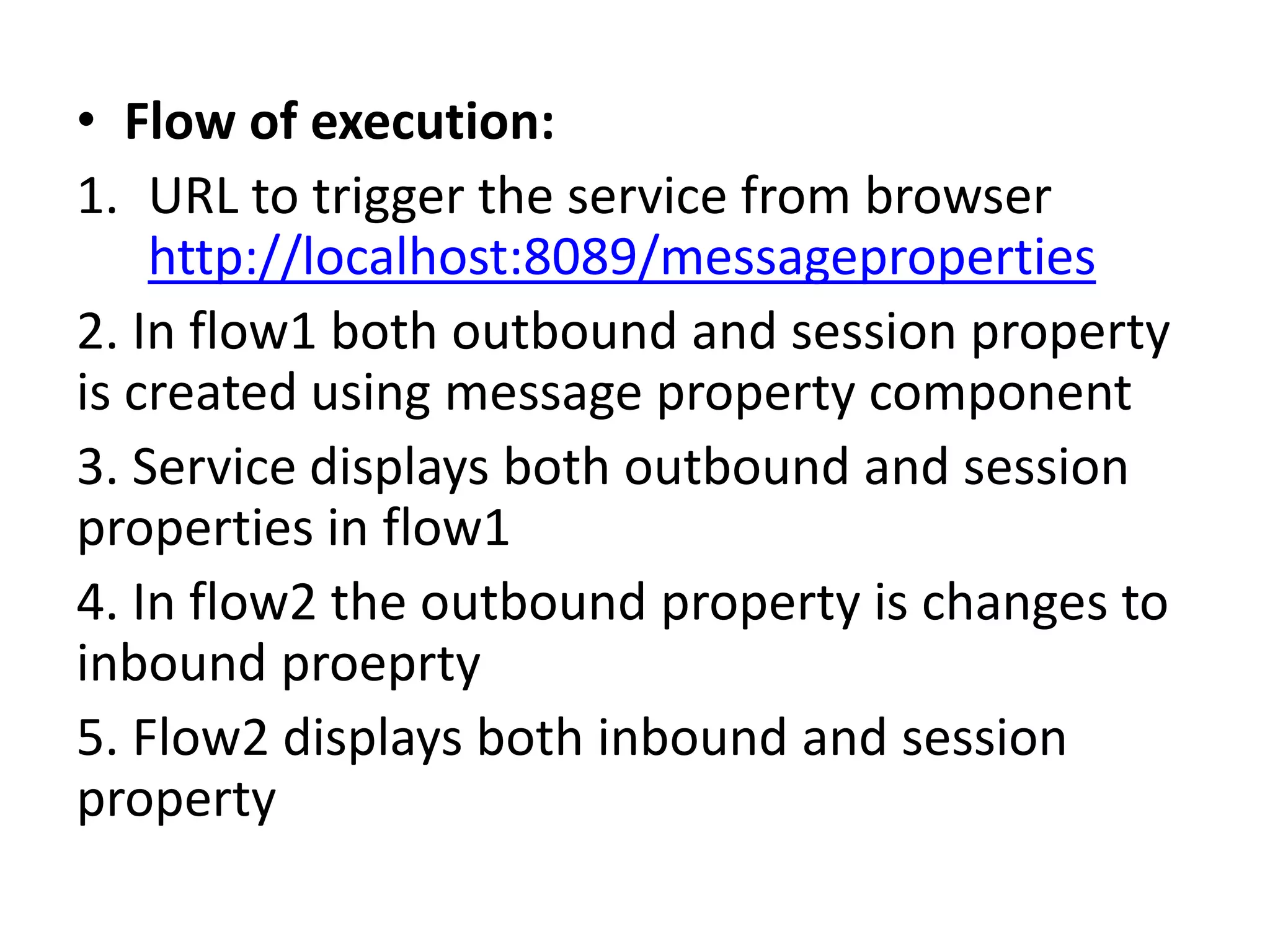 Mule Message Properties Component | PPT