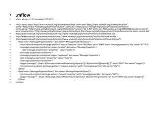 Message properties component in mule | PPT