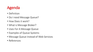Message queue architecture | PPTX