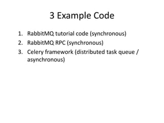 RabbitMQ Model and Some Example Applications | PPTX | Computer Software and Applications | Computing