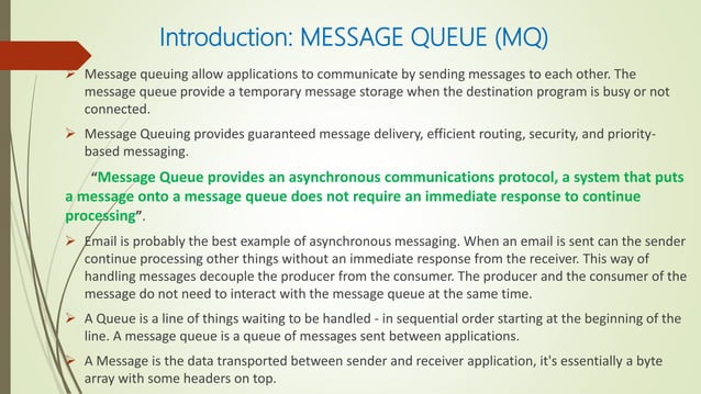 Message Queue (MQ) Testing | PPT