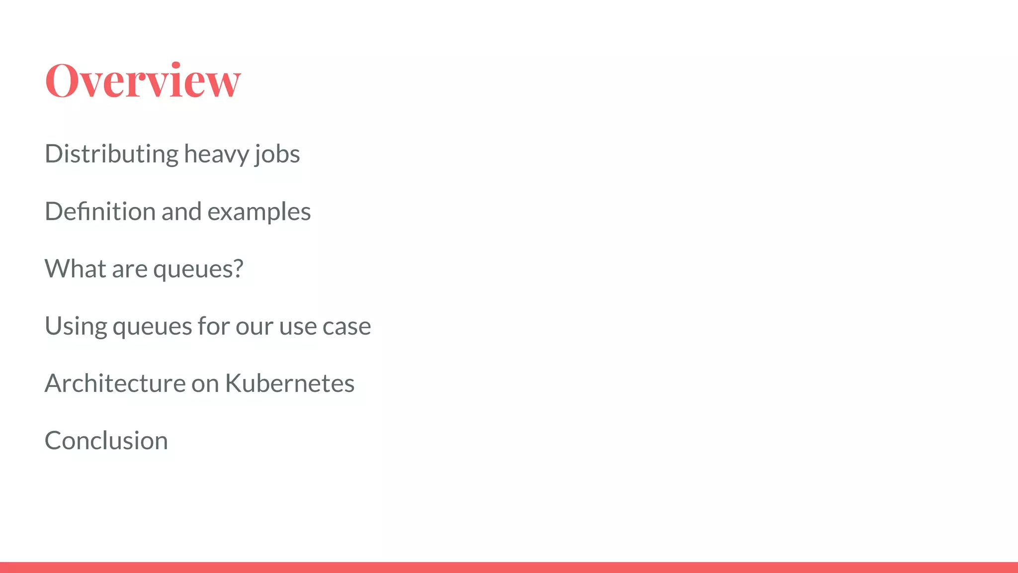 Using Message Queues For Distributed Computing On Kubernetes Ppt