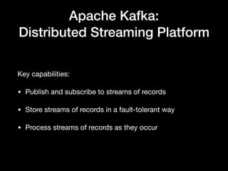 Apache Kafka as Message Queue for your microservices and other occasions | PDF | Computing ...