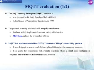 Message queuing telemetry transport (mqtt) launch | PPTX