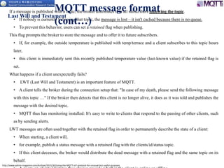 Message queuing telemetry transport (mqtt) message format | PPTX ...