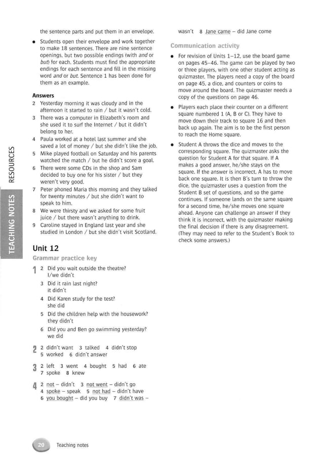 Messages 1 teacher's resource pack | PDF