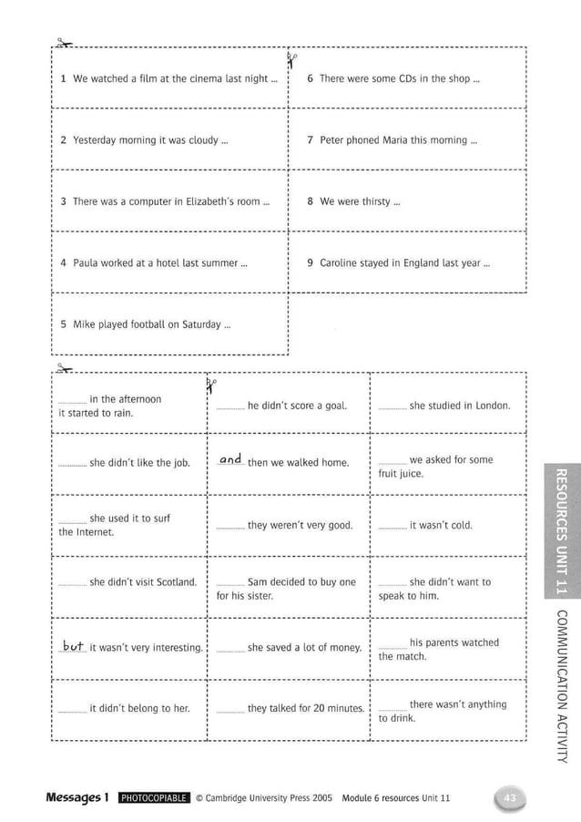 Messages 1 teacher's resource pack | PDF