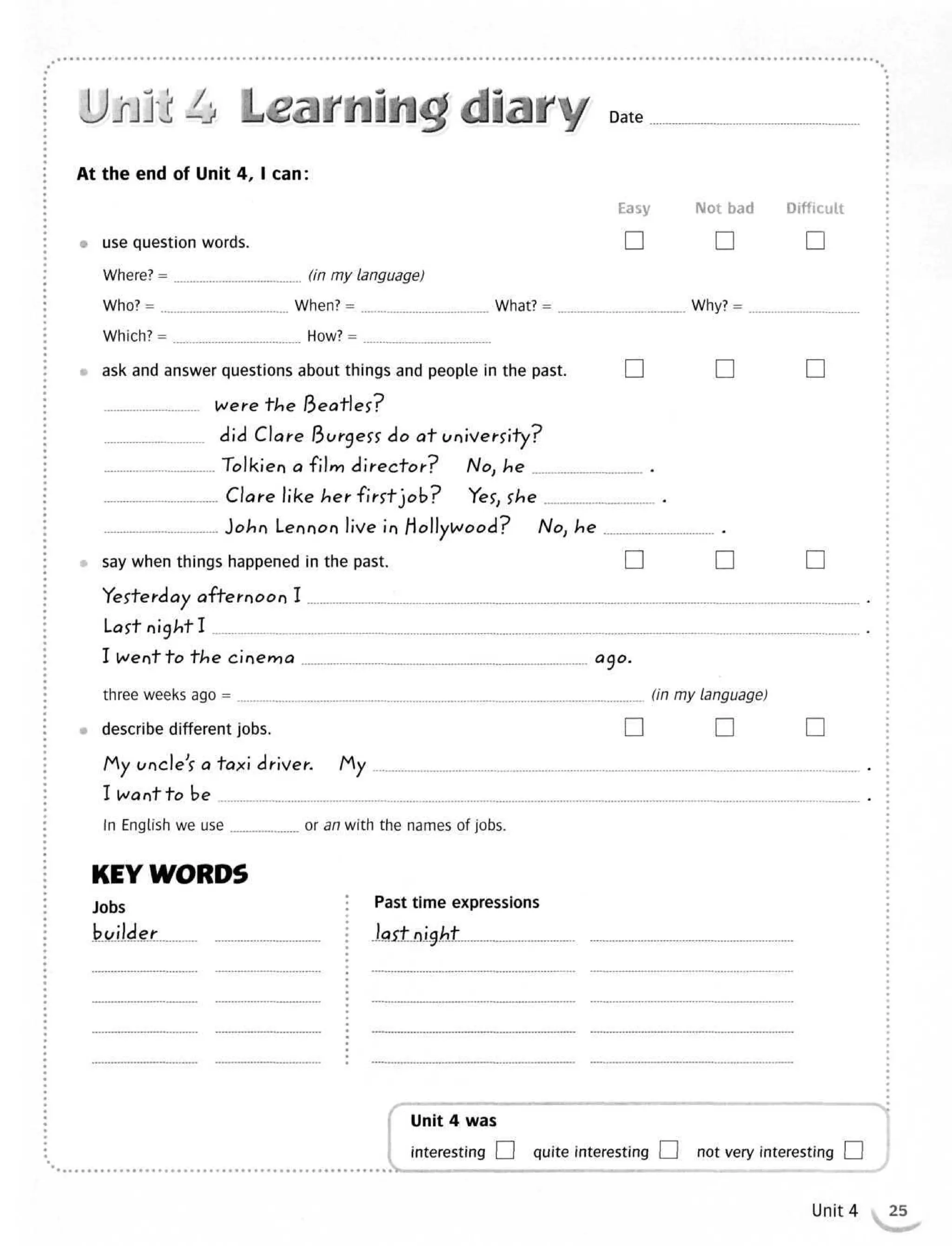 Messages 2 workbook | PDF