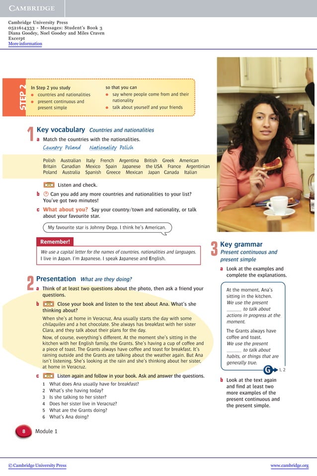 Messages 3 student's book | PDF