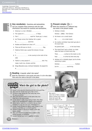 Messages 3 workbook | PDF