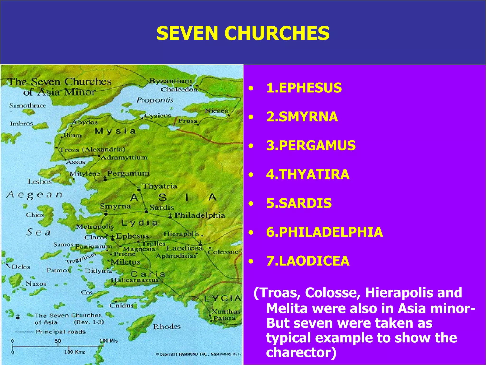 Messagese To The Seven Churches | PPT