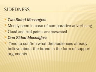 Message Structuture in design marketings | PPTX | Advertising Industry ...