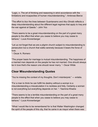 Message to Clear Misunderstanding to Get a Clear Understanding.pdf