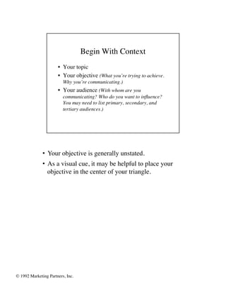 3-Step Guide to Using Message Triangles | PDF