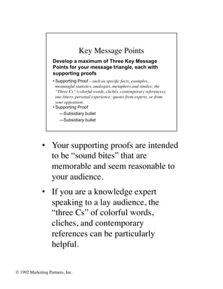 3-Step Guide to Using Message Triangles | PDF