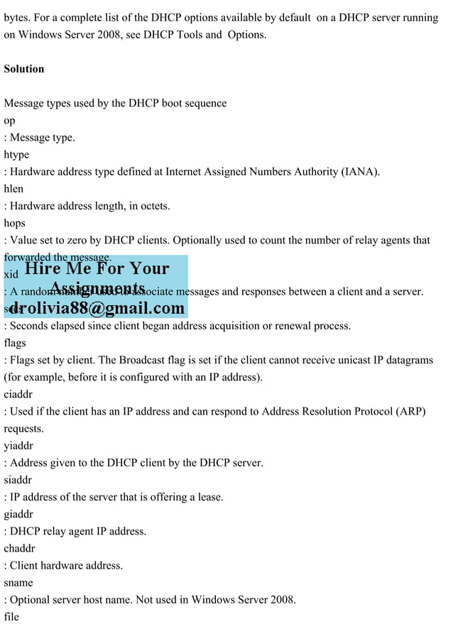 Message types used by the DHCP boot sequenceop Message type.h.pdf
