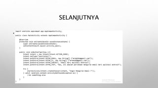 Messaging - Review - Beginning Android Programming With Android Studio ...