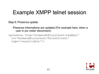 Messaging With Erlang And Jabber | PDF | Web Conferencing | Computer ...