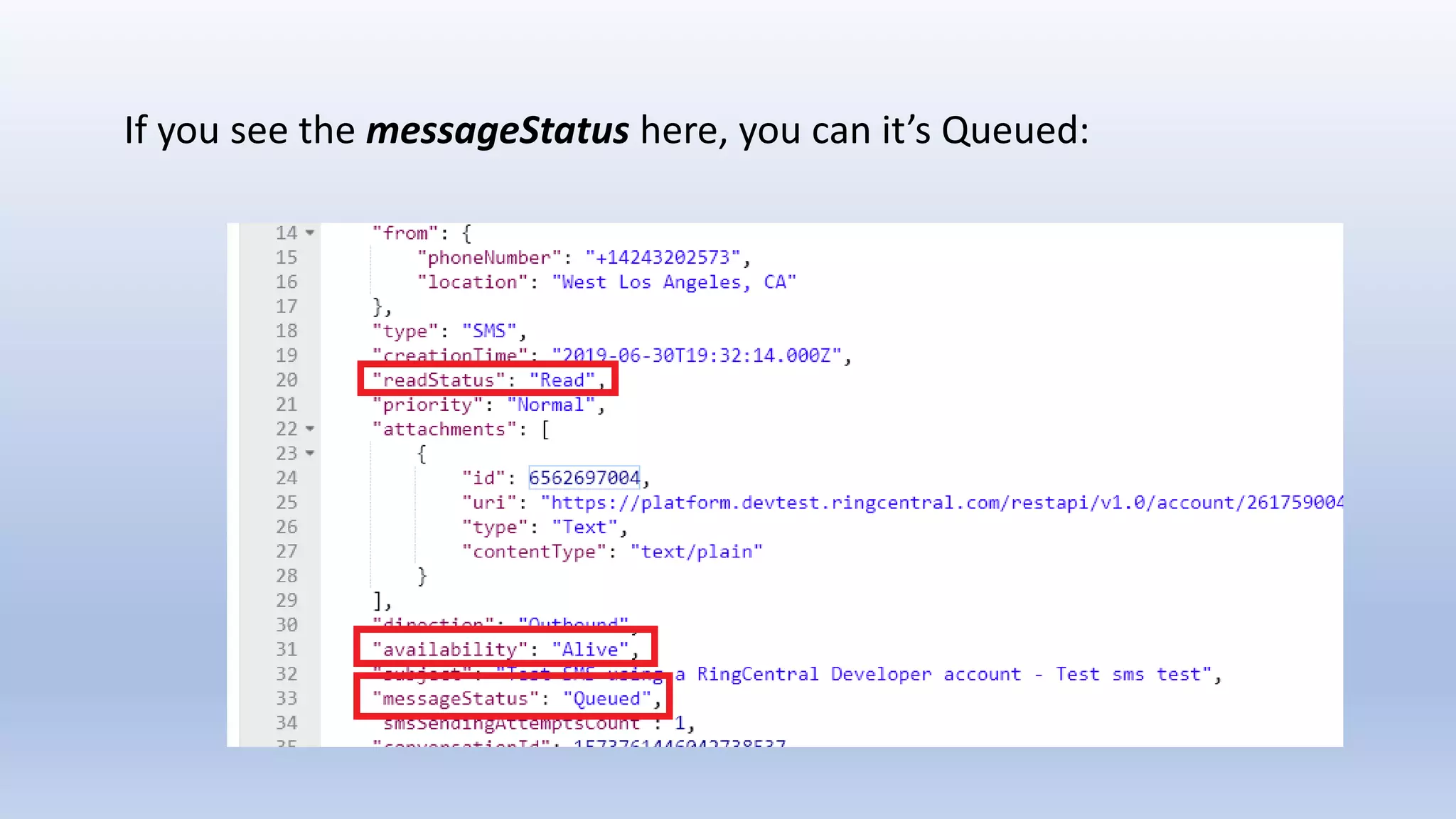 Messaging APIs of RingCentral | PPT