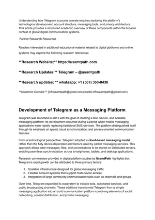 Messaging Apps Explained: Understanding the Telegram Platform and ...