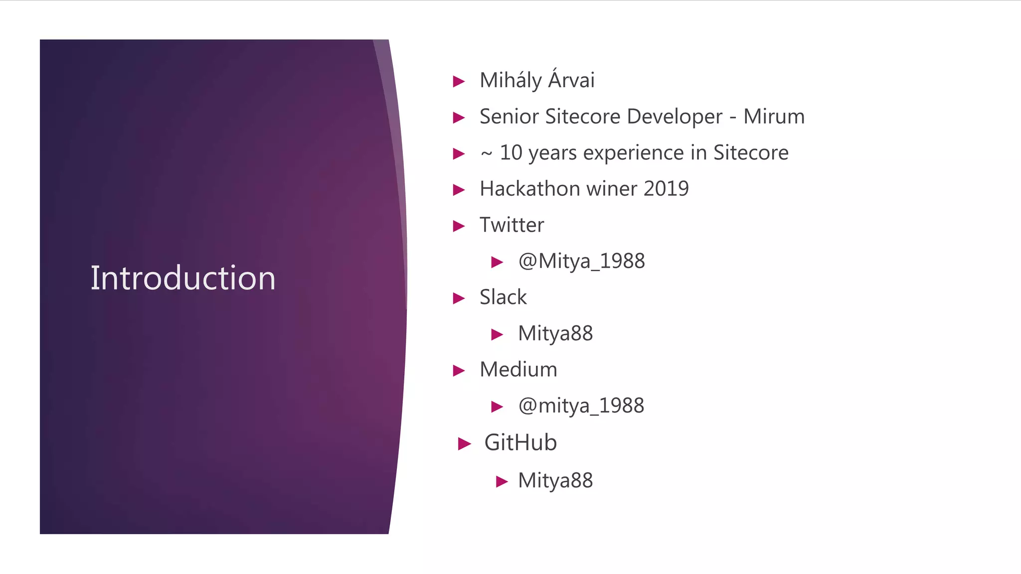 Sitecore Messaging Framework | PPTX