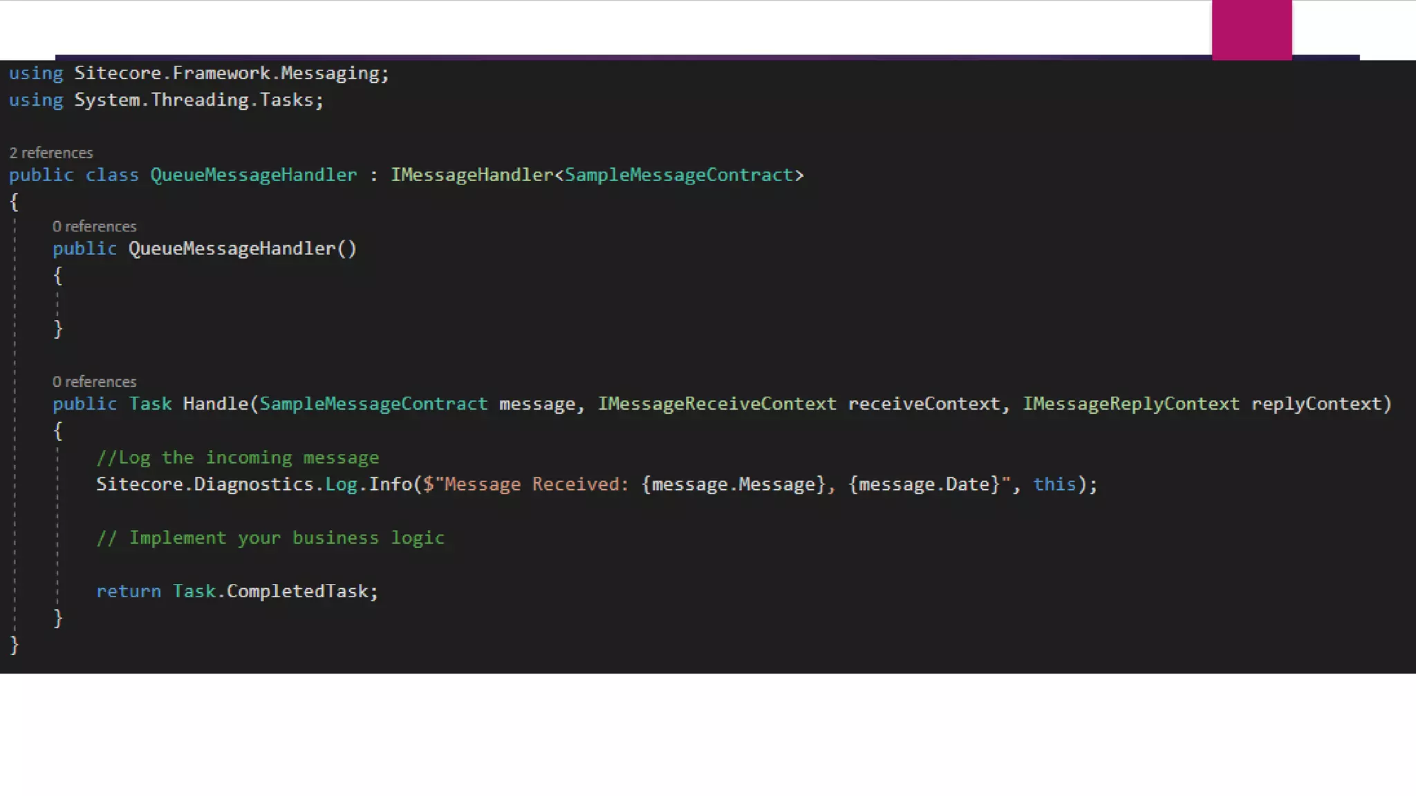 Sitecore Messaging Framework | PPTX
