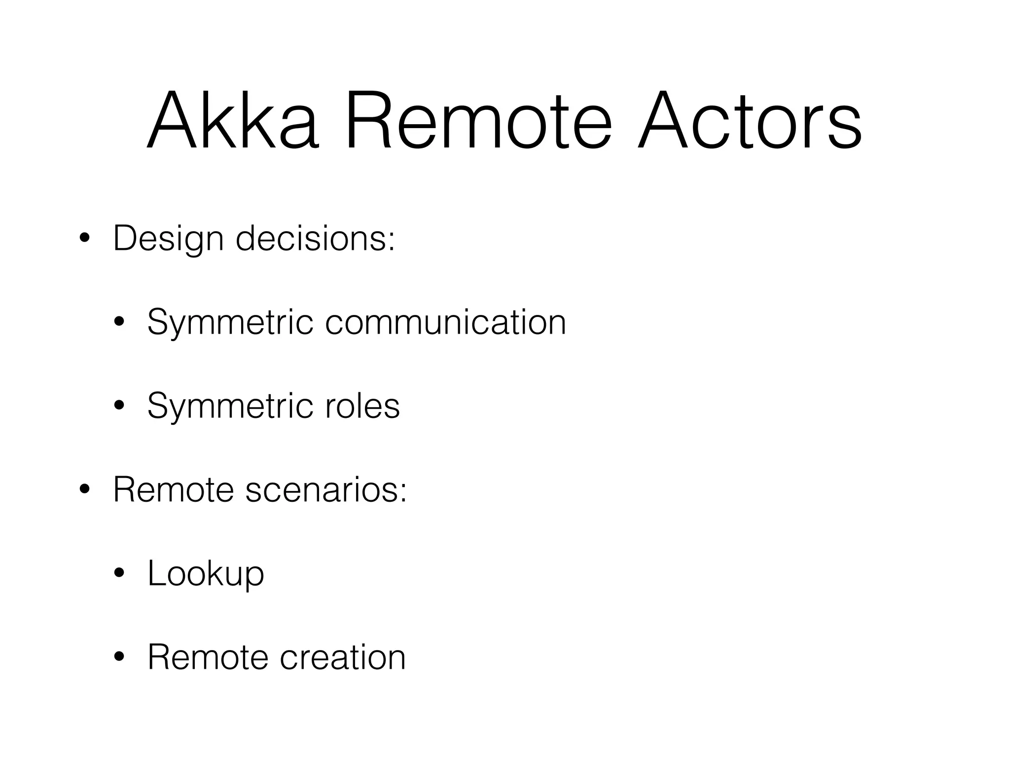 Messaging Patterns with Akka (Remote) Actors | PPT