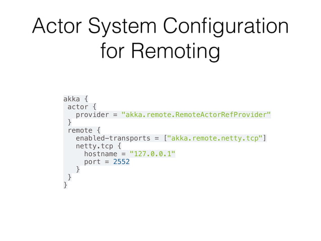 Messaging Patterns with Akka (Remote) Actors | PPT