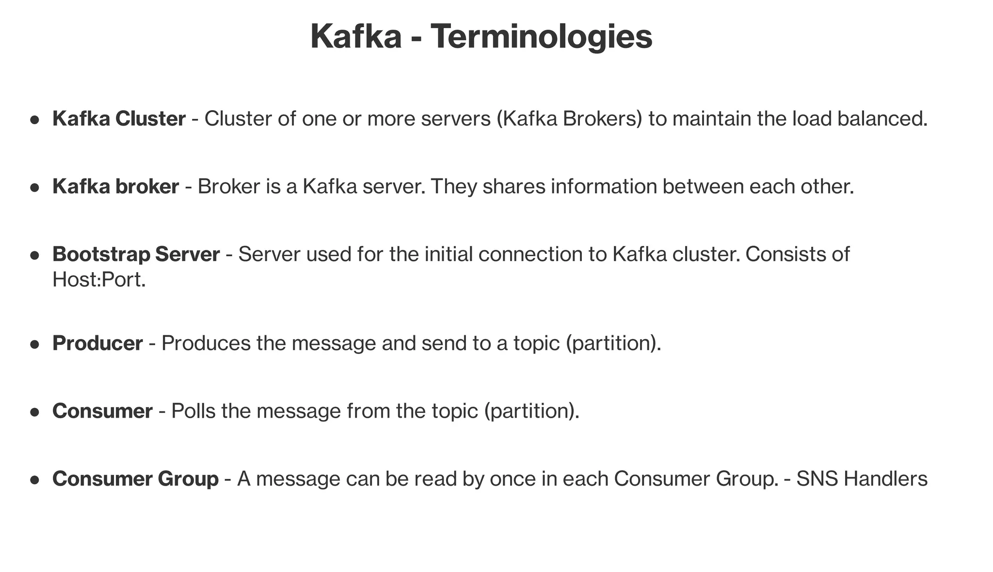 Messaging queue - Kafka | PPT
