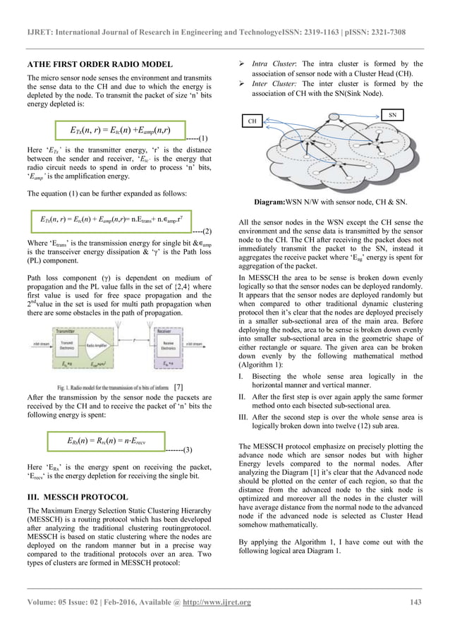 Messch Protocol An Energy Efficient Routing Protocol For Wsn Pdf