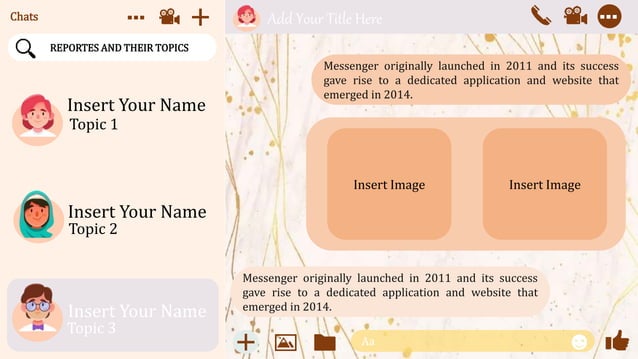 messenger theme for powerpoint u can use aesthetic.pptx