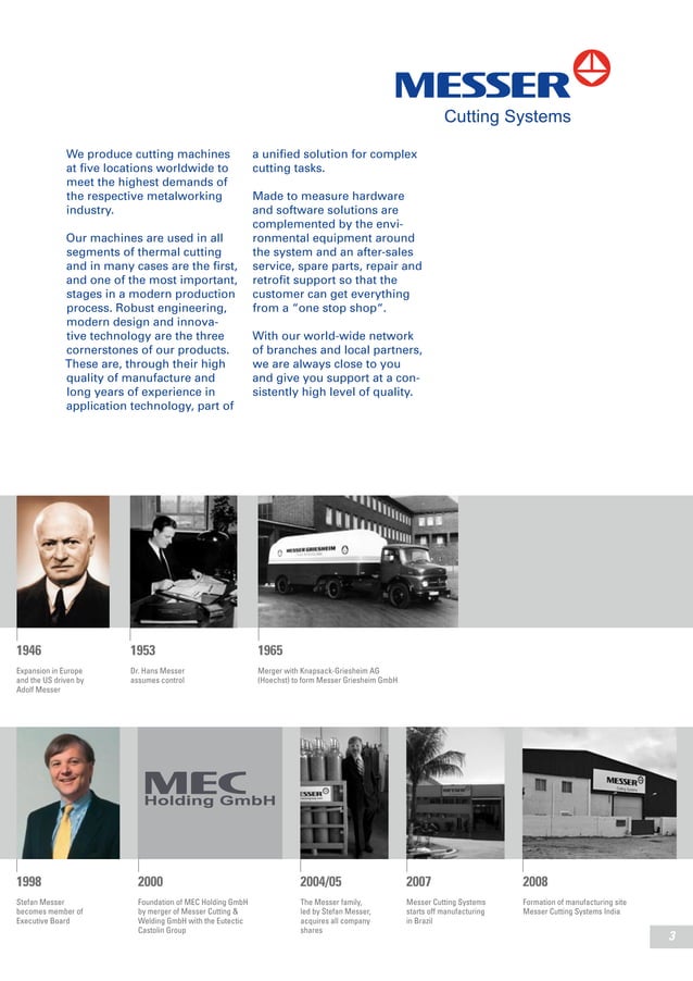 Messer CNC Cutting Machines, Systems & Technology | PDF