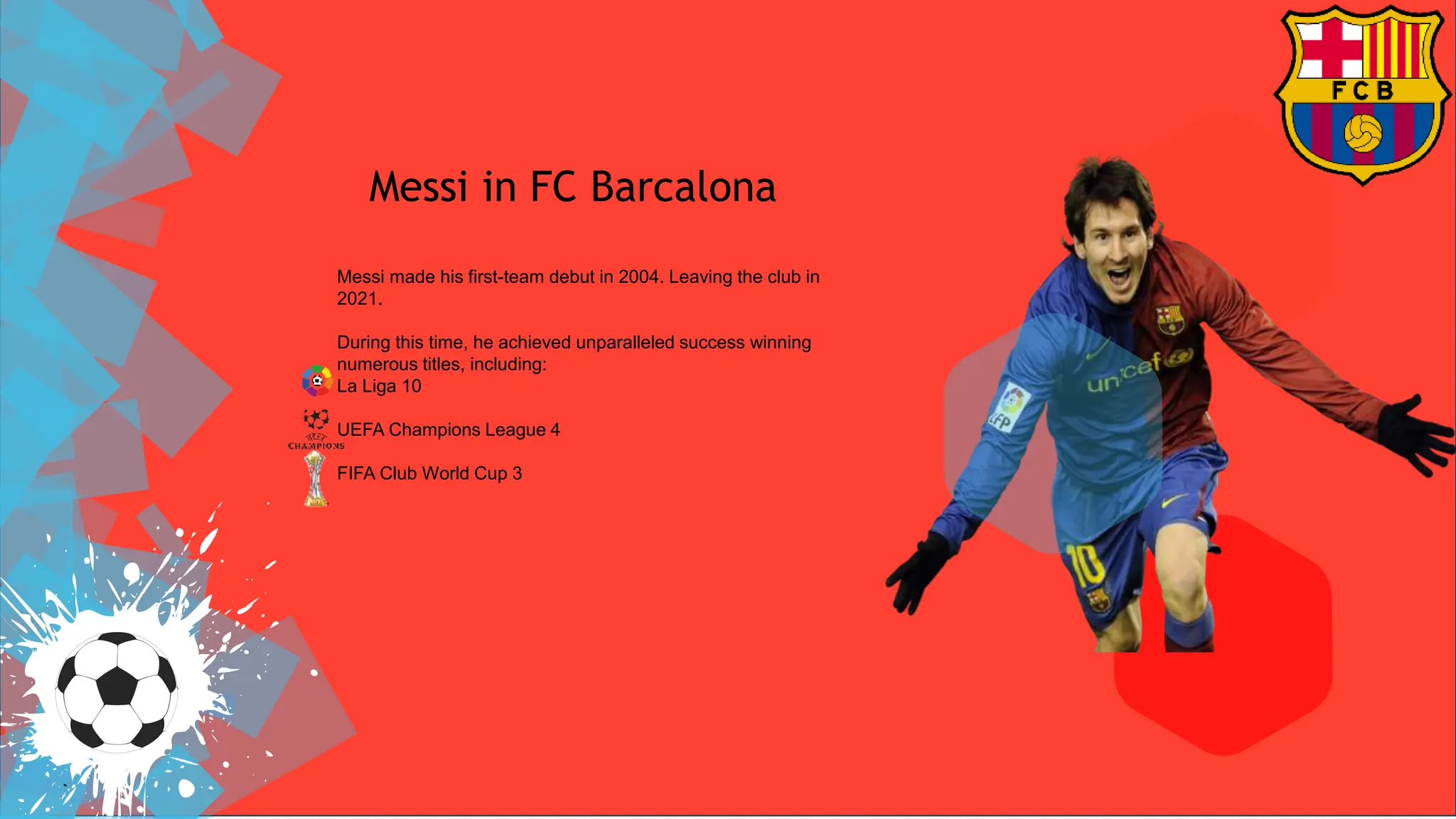 the career of the legend lionel messi .pptx