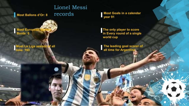 the career of the legend lionel messi .pptx