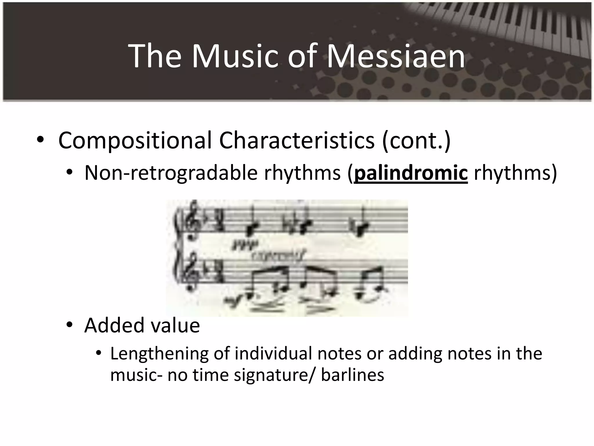 Messiaen presentation | PPTX