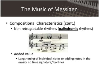Messiaen presentation | PPTX