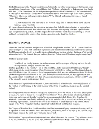 Messiah in the old testament in the light of rabbinical rabbis | PDF