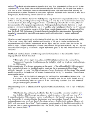 Messiah in the old testament in the light of rabbinical rabbis | PDF