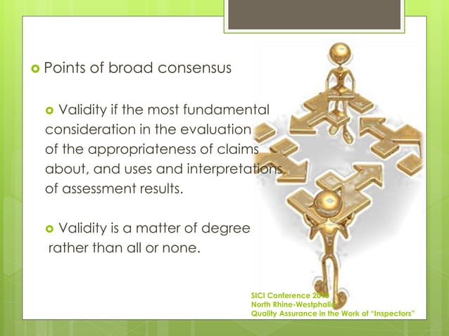 Messick’s framework | PPTX | Standardized Testing | Educational Assessment