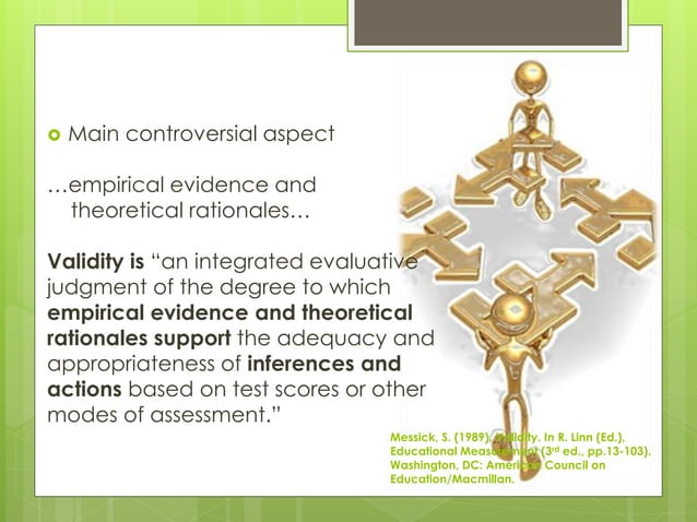 Messick’s framework | PPTX | Standardized Testing | Educational Assessment