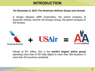 American Airlines Merger (Management In Action Case Study) | PPTX