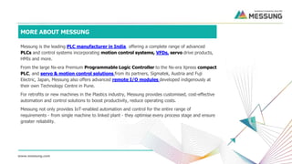 MESSUNG AUTOMATION SOLUTIONS FOR THE PLASTICS INDUSTRY | PPT
