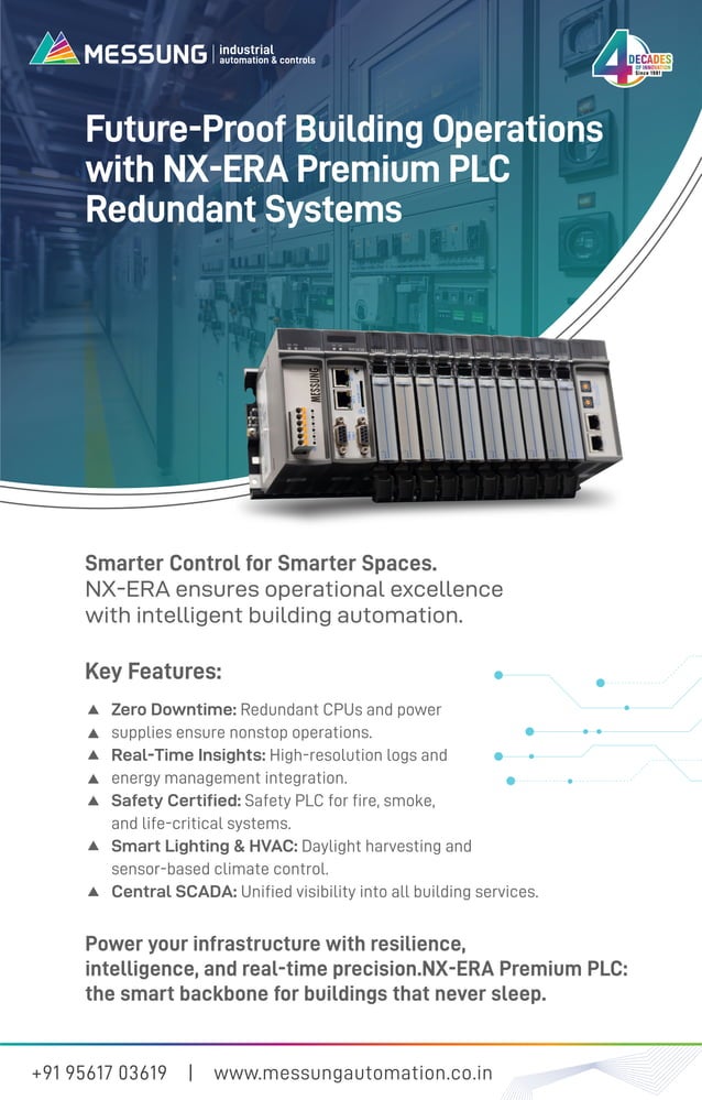 Future-Proof building Operations With NX-ERA Premium PLC Redundant Systems | PDF