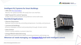 ENHANCING AHU PERFORMANCE WITH PLC-BASED CONTROL SYSTEMS | PPTX