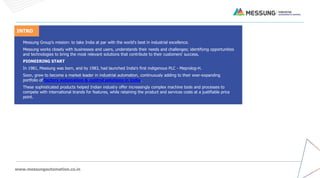 MESSUNG LEADS THE WAY IN INDUSTRIAL AUTOMATION & CONTROL | PPT