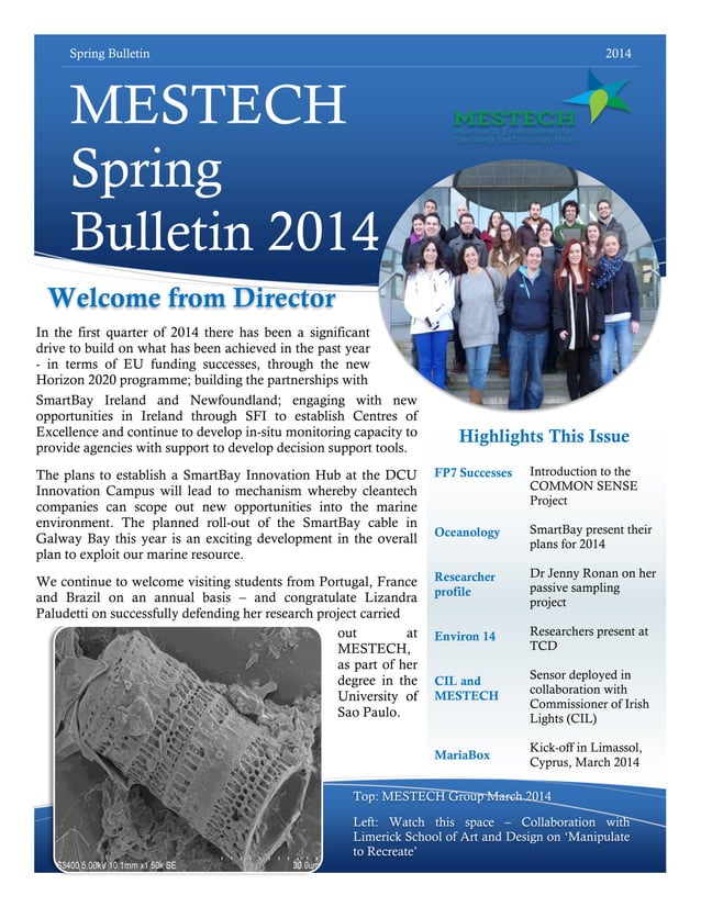 Mestech spring bulletin | PDF