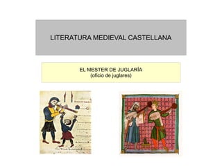 Mester de Juglaría | ODP