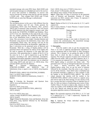A new DNA Encryption Technique | PDF