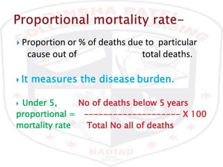 Mesurement epidemiology | PPT