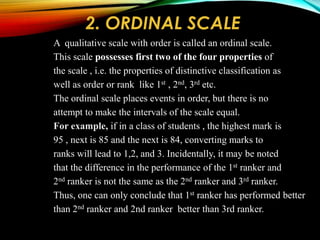 Mesurement & scaling- Sem Shaikh | PPTX